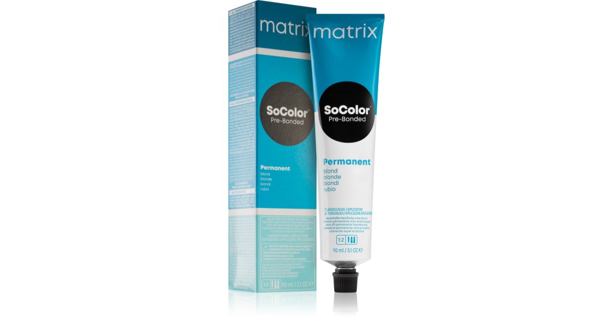Matrix SoColor Pre-Bonded Blonde permanent hair dye | notino.co.uk