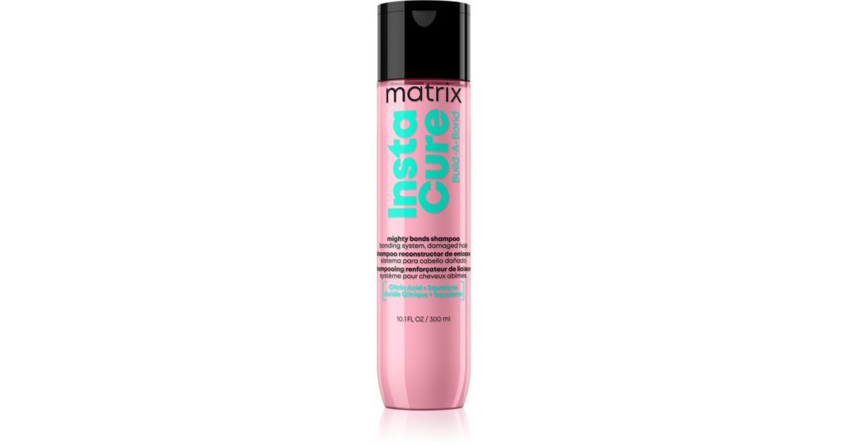 Matrix Instacure Build A Bond restoring shampoo for damaged hair ...