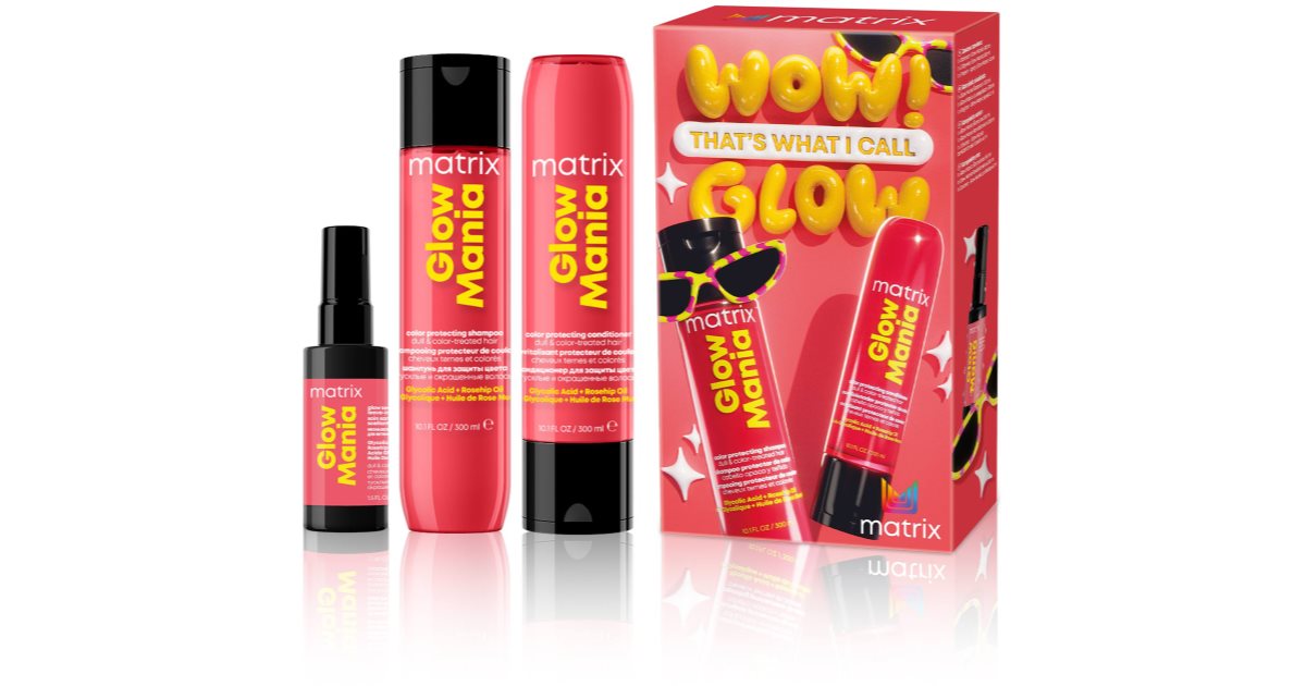 Matrix Glow Mania Coffret cadeau pour cheveux colorés | notino.fr