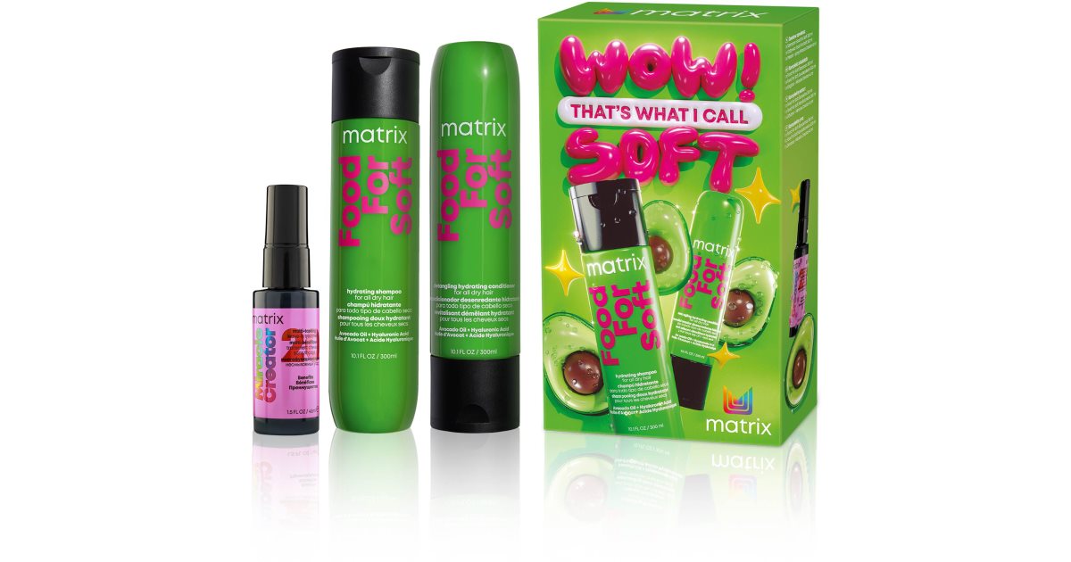 Matrix Food For Soft Gift Set for intensive hydration | notino.ie