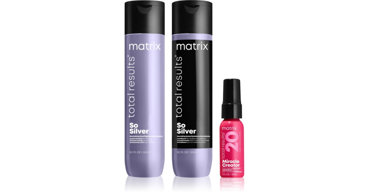 Matrix So Silver economy pack for blonde hair | notino.co.uk