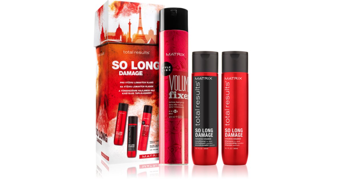 Matrix So Long Damage zestaw upominkowy I. (do włosów zniszczonych)