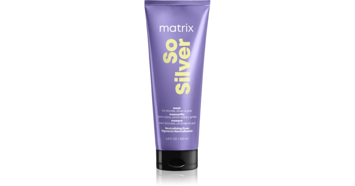 Matrix So Silver mask neutralising yellow tones | notino.co.uk