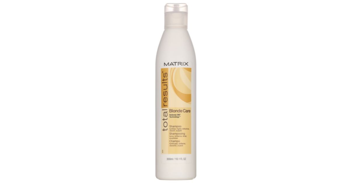 Matrix Total Results Blonde Care Shampoo For Color - Treated Blonde ...