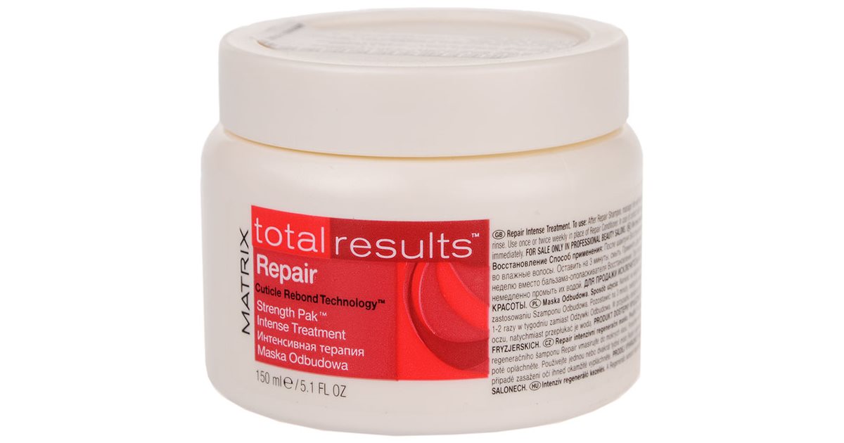 Matrix Total Results Repair Intense Treatment Mask For Damaged Hair ...