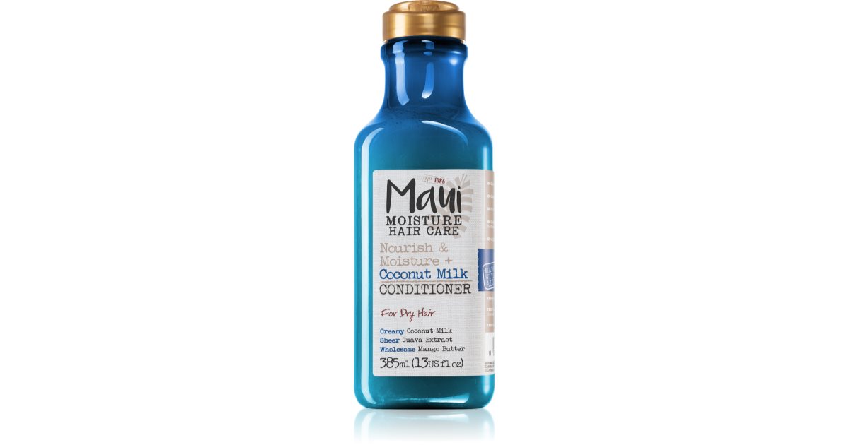 Maui Moisture Nourish & Moisture + Coconut Milk après-shampoing ...