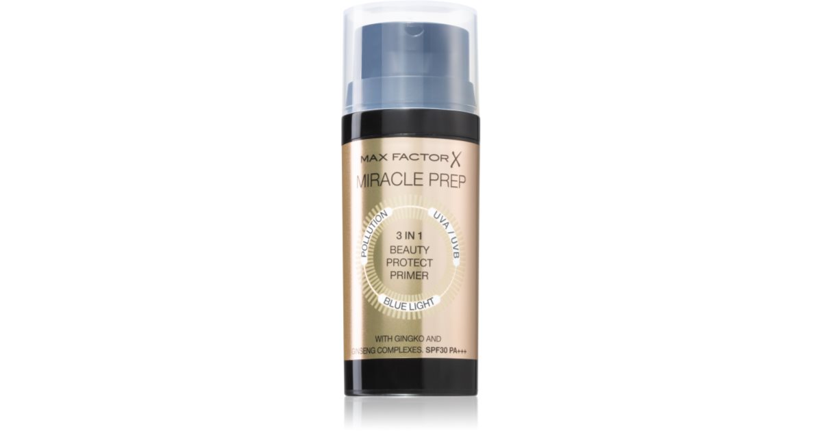 Max Factor Miracle Prep mattierender Make-up Primer 3in1 Erfahrung ...