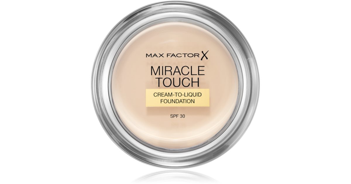 Max Factor Miracle Touch hydratisierendes cremiges Make-up SPF 30 | NOTINO