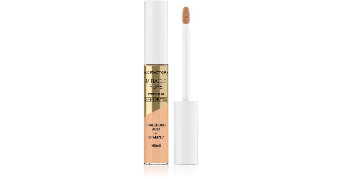 Max Factor Miracle Pure Skin Liquid Cover Concealer with moisturising ...