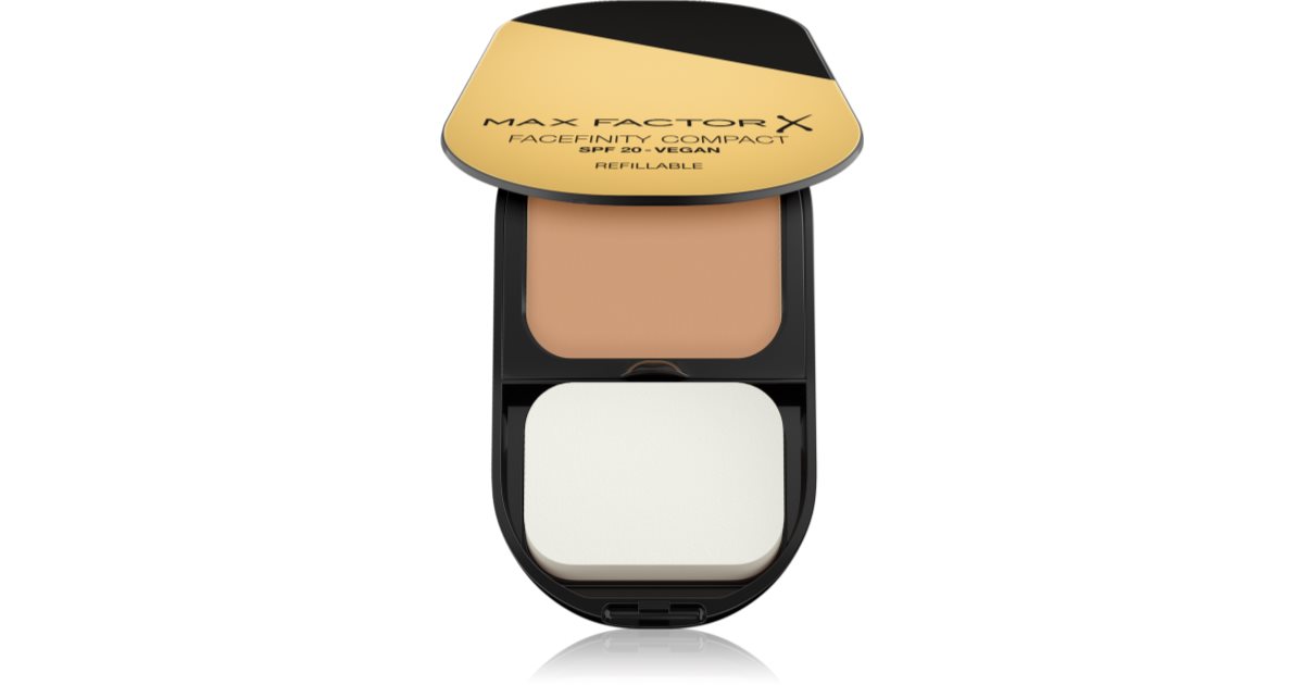 Max Factor Facefinity Refillable compact mattifying foundation SPF 20 ...
