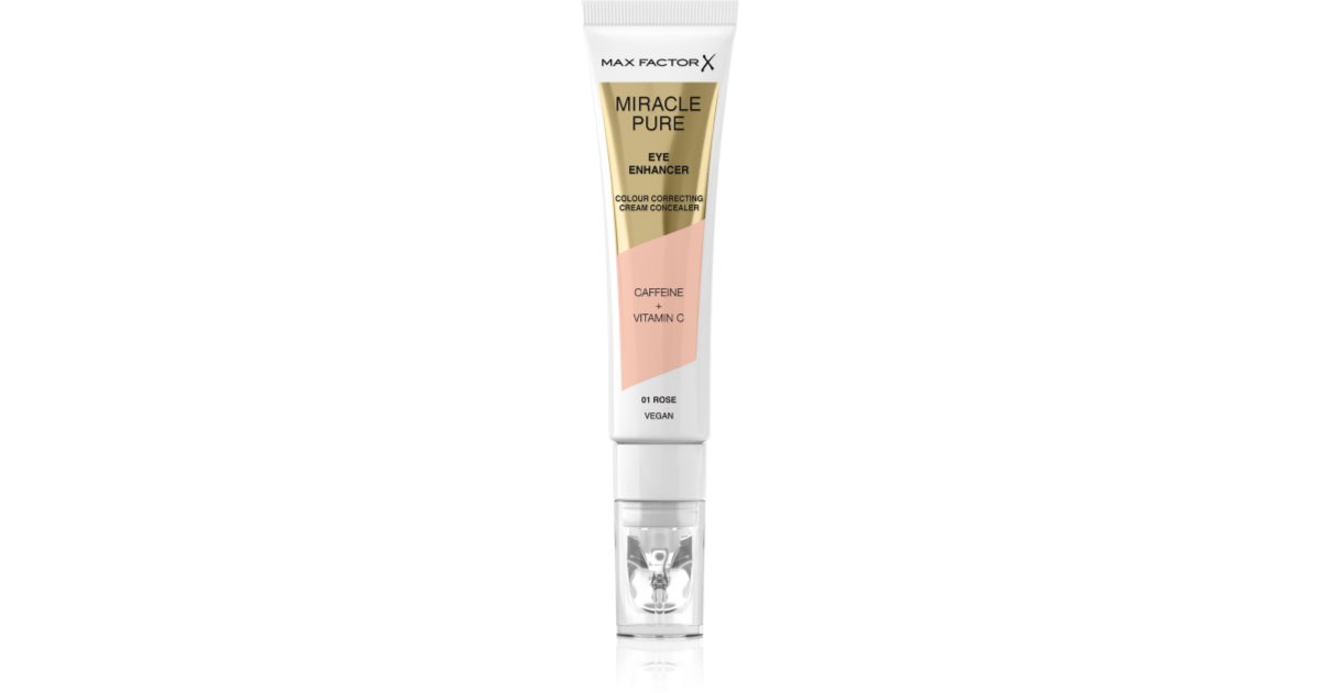Max Factor Miracle Pure creamy concealer to treat swelling and dark ...