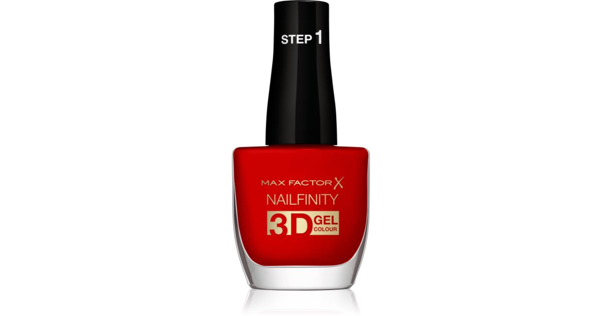 Max Factor Nailfinity Gel Colour gel nail polish without UV/LED sealing ...
