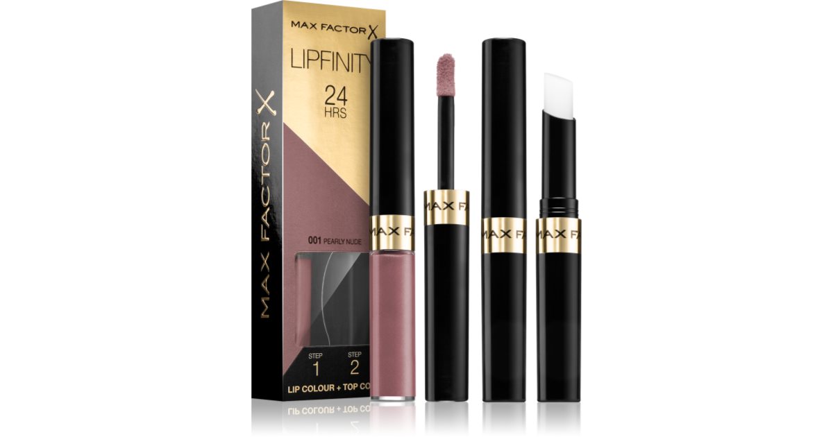 Max Factor Lipfinity Lip Colour long-lasting lipstick with balm ...