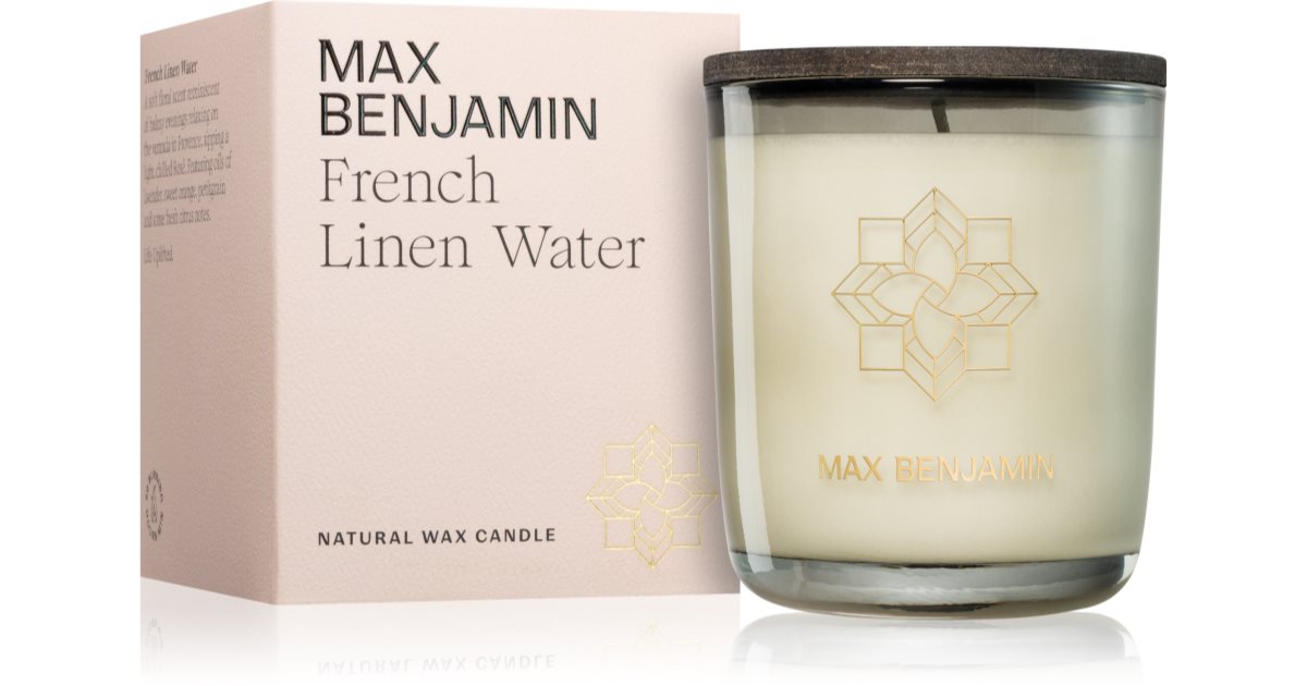 MAX Benjamin French Linen Water scented candle | notino.co.uk