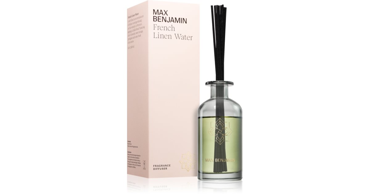 MAX Benjamin French Linen Water aromdiffusor med refill | notino.se