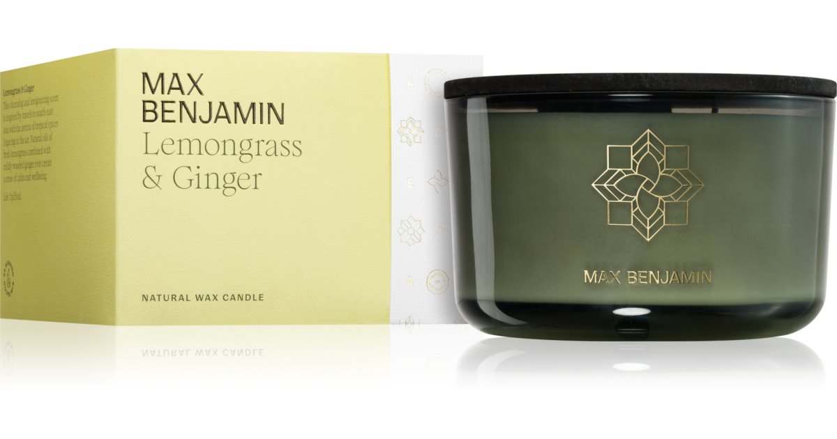 MAX Benjamin Lemongrass & Ginger vonná svíčka | notino.cz