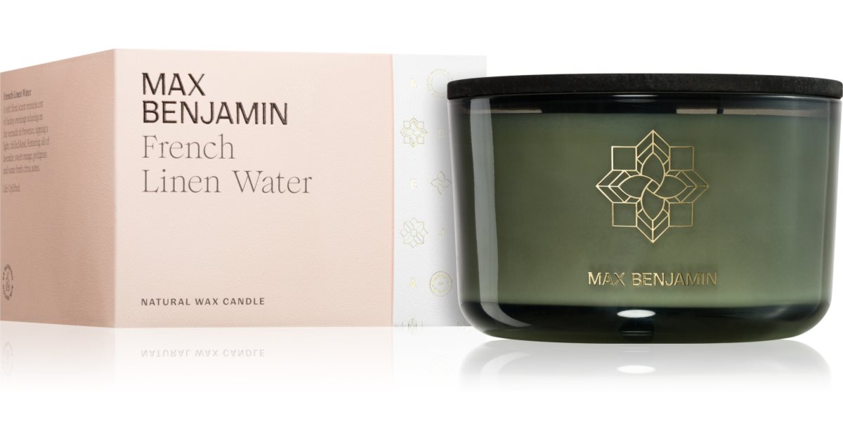 MAX Benjamin French Linen Water scented candle | notino.co.uk