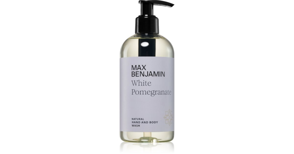 MAX Benjamin White Pomegranate sapone liquido per mani e corpo | notino.it