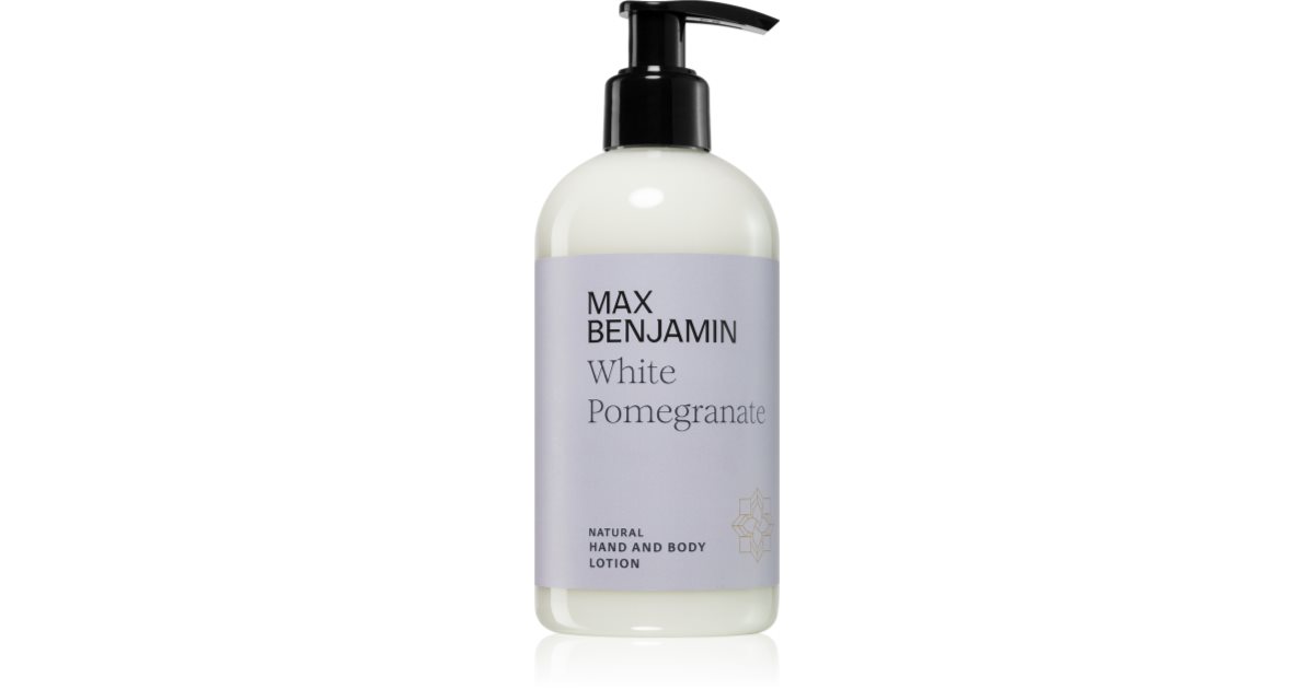 MAX Benjamin White Pomegranate Hand - und Bodylotion