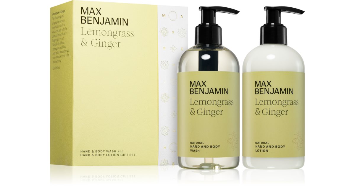 MAX Benjamin Lemongrass & Ginger zestaw upominkowy