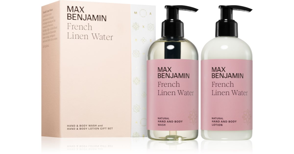 MAX Benjamin French Linen Water Gift Set | notino.nl