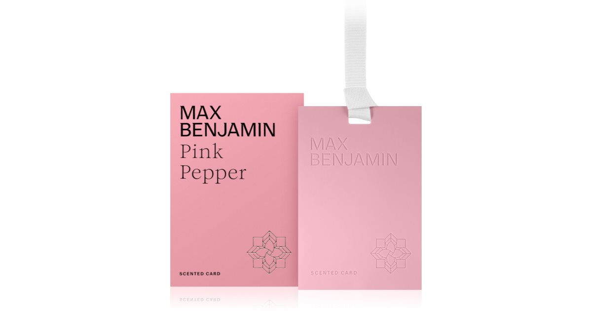 MAX Benjamin Pink Pepper Carte parfumée | notino.fr