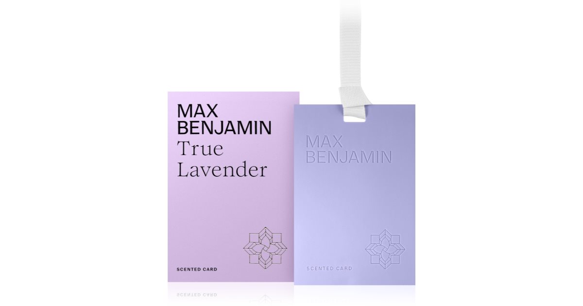 MAX Benjamin True Lavender fragrance card | notino.ie