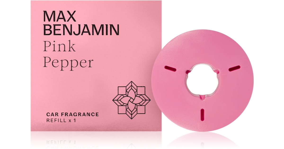 MAX Benjamin Pink Pepper désodorisant voiture recharge | notino.fr