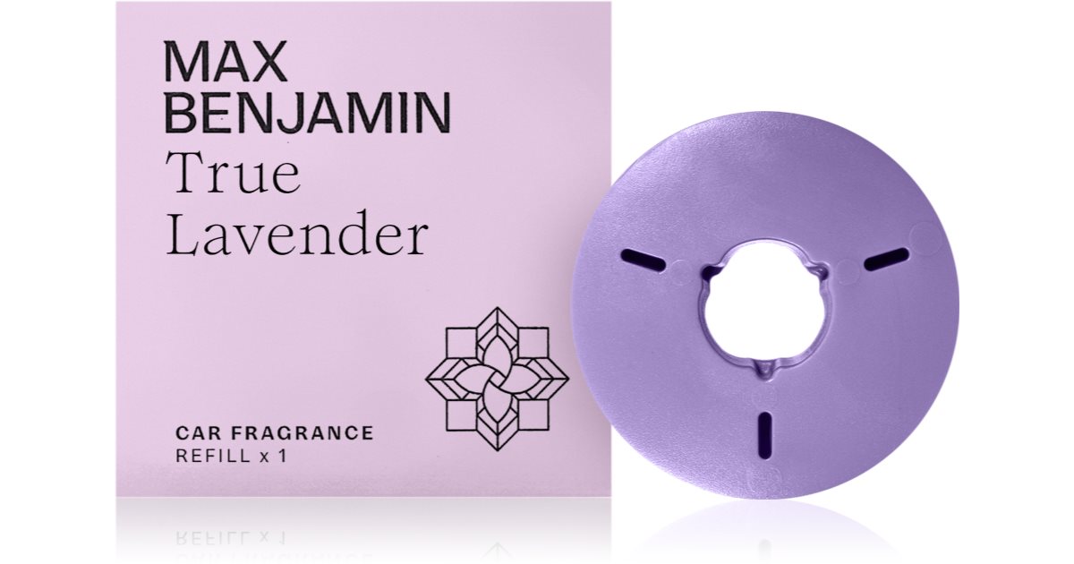 MAX Benjamin True Lavender car air freshener refill | notino.ie