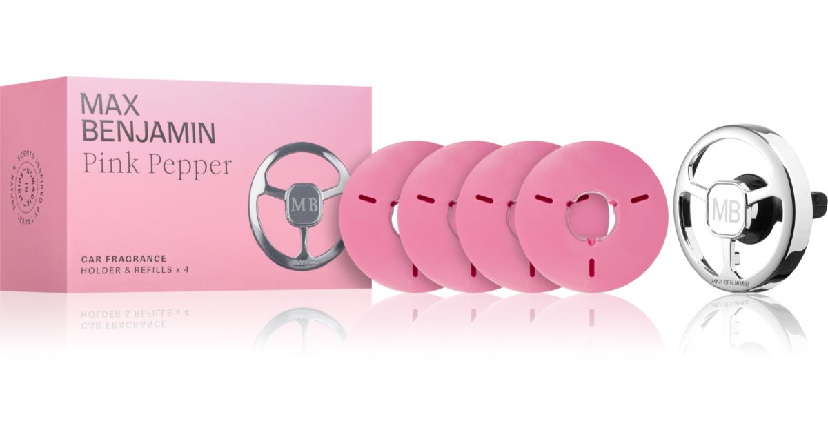 MAX Benjamin Pink Pepper désodorisant voiture coffret cadeau | notino.be