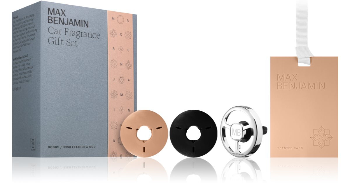 MAX Benjamin Car Fragrance Gift Set Autoduft geschenkset