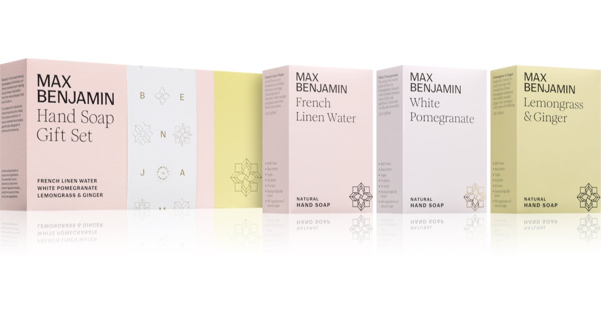 MAX Benjamin Hand Soap Gift Set Bar Soap for hands gift set | notino.ie