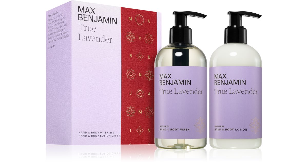 MAX Benjamin True Lavender coffret cadeau | notino.fr