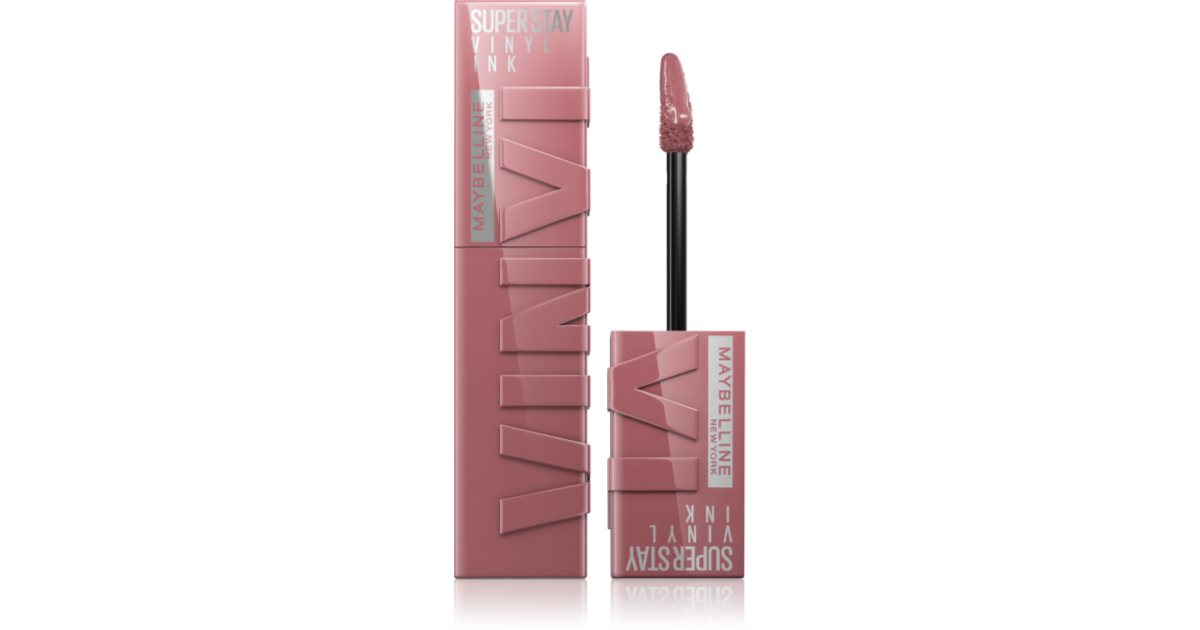 MAYBELLINE NEW YORK SuperStay Vinyl Ink long-lasting liquid lipstick ...