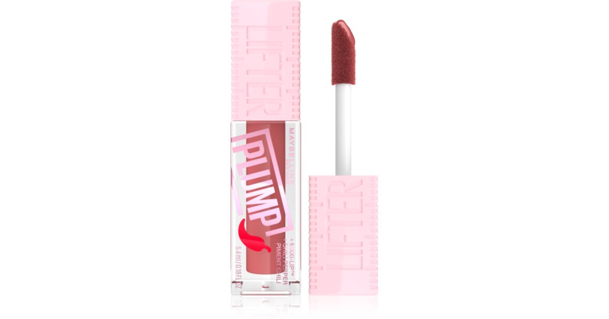 MAYBELLINE NEW YORK Lifter Plump lip gloss with magnifying effect ...