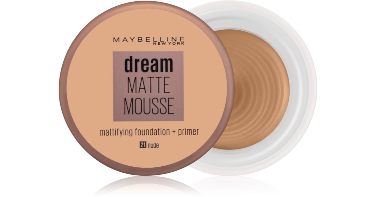 MAYBELLINE NEW YORK Dream Matte Mousse mattifying foundation | notino.co.uk