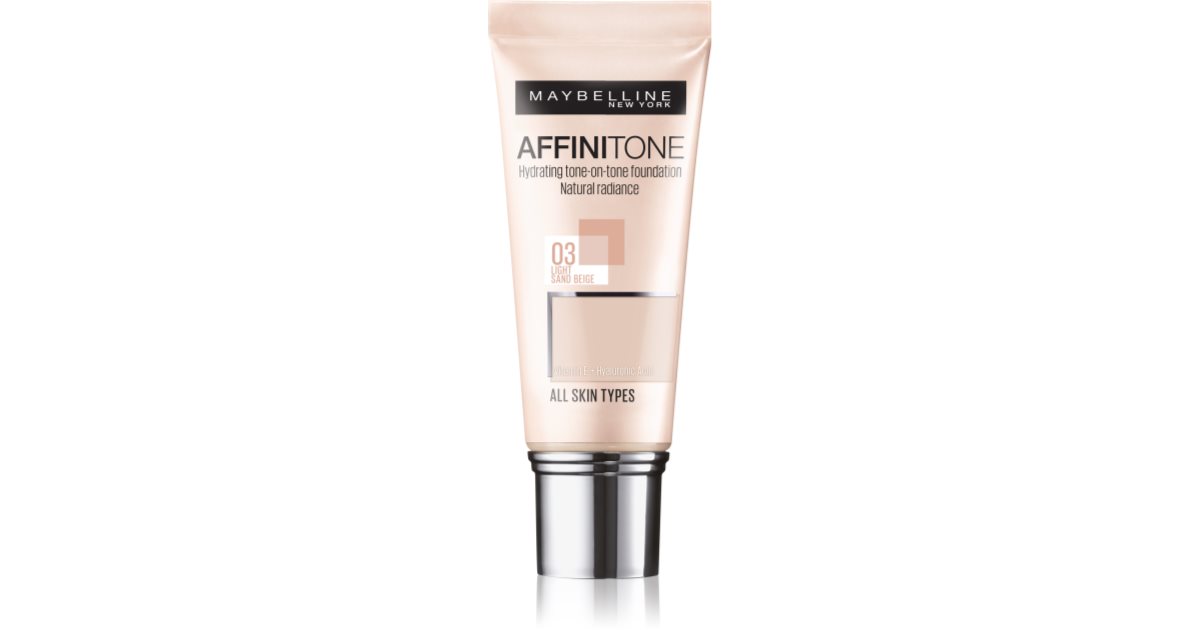 Maybelline Affinitone hydrating foundation Review | notino.co.uk