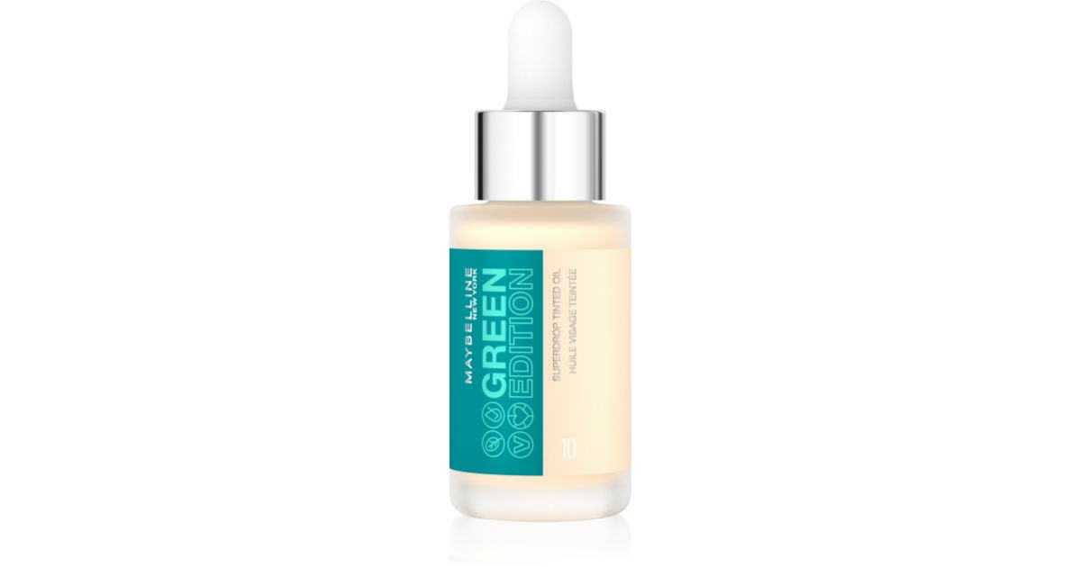 MAYBELLINE NEW YORK Green Edition Toning Fluid for a natural look ...