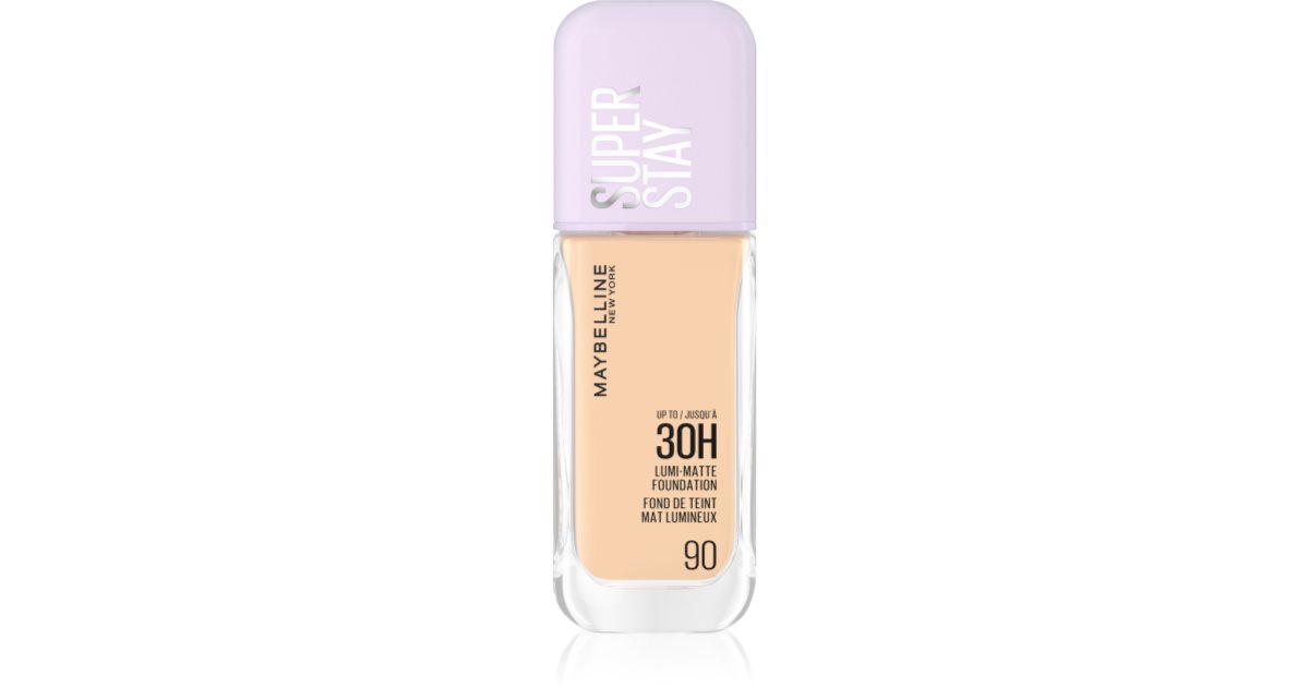 MAYBELLINE NEW YORK SuperStay Lumi-Matte lightweight foundation with ...