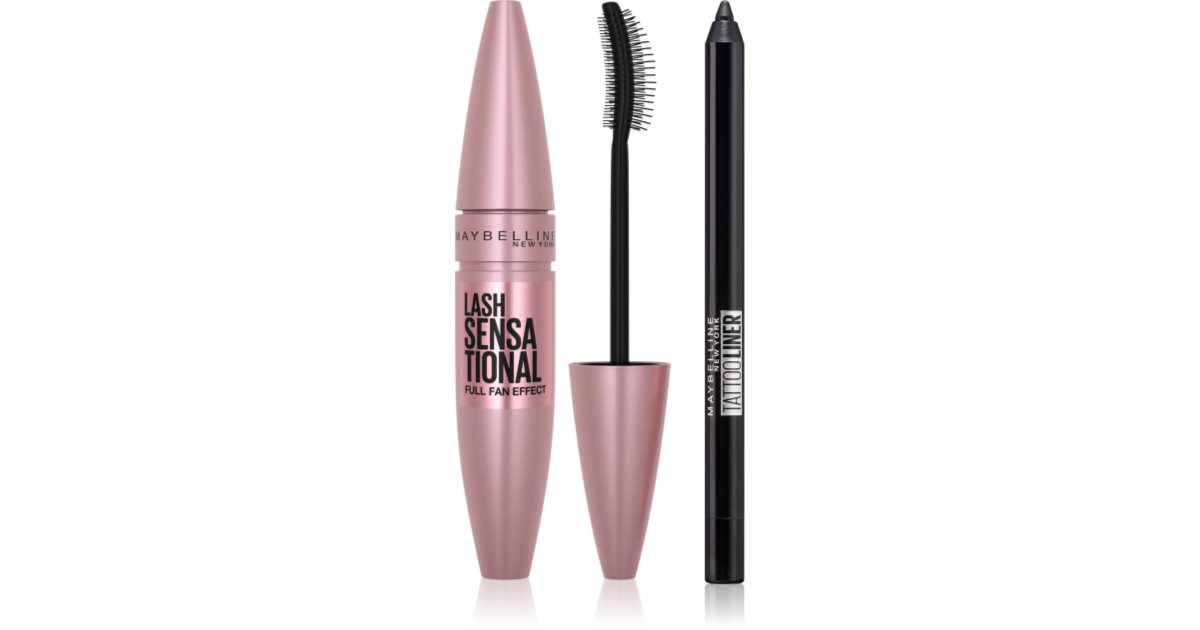 Maybelline Make-Up Set Ripsmetušš ja silmalainer säästupakk | notino.ee