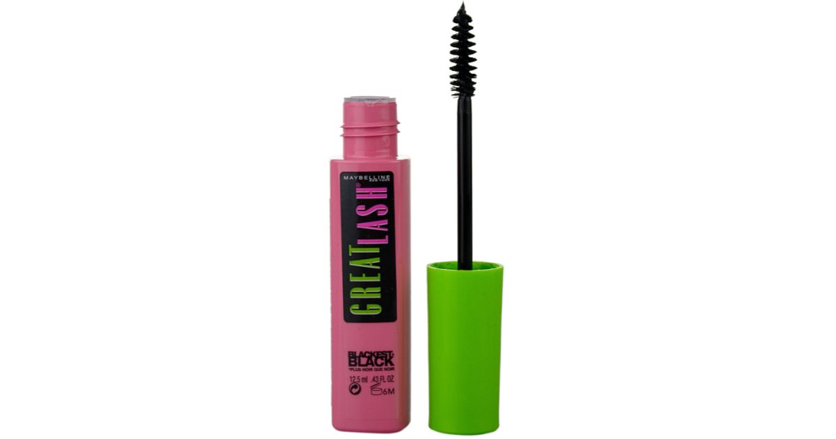 MAYBELLINE NEW YORK Great Lash Blackest Black Mascara Erfahrung | notino.cz
