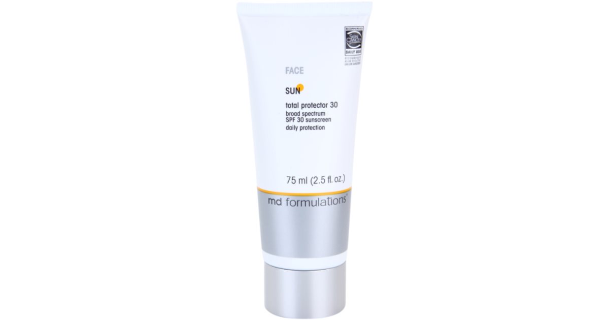 MD Formulations Sun creme solar facial SPF 30 | notino.pt