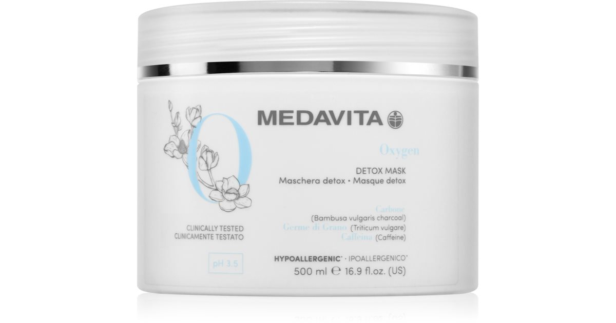 Medavita Oxygen Detox Mask Detoxifying Mask for hair and scalp | notino.ie