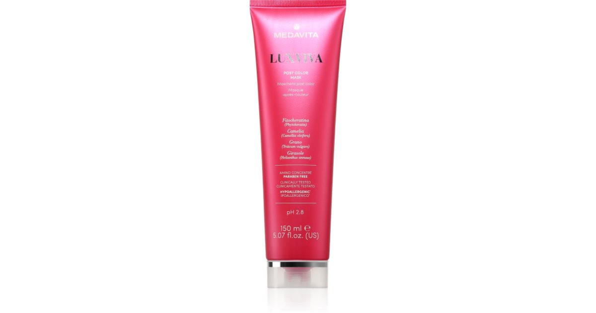 Medavita LUXVIVA Post Color Mask nourishing mask for hair | notino.co.uk