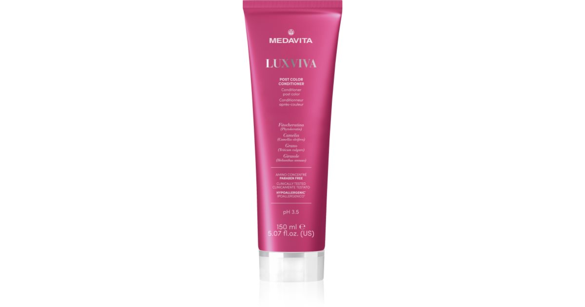 Medavita LUXVIVA Post Color Conditioner nourishing conditioner for ...