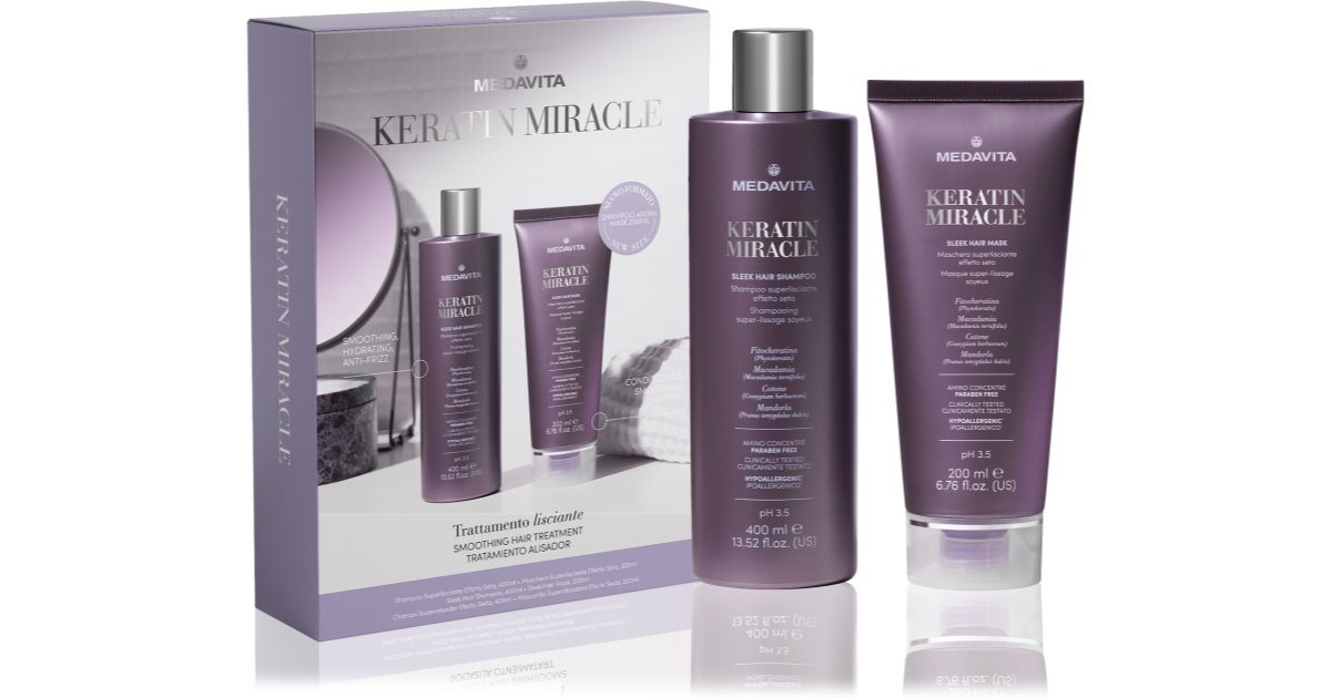 Medavita Keratin Miracle gift set for women | notino.co.uk