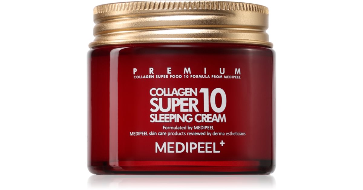 Medi - Peel Collagen Super 10 Night Cream with anti-wrinkle effect ...
