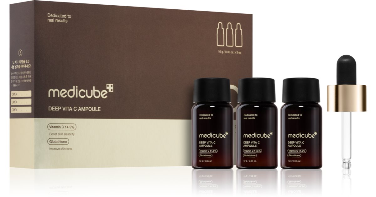 Medicube Deep Vita C Ampoule 2.0. Ampule to even out skin tone | notino.ie