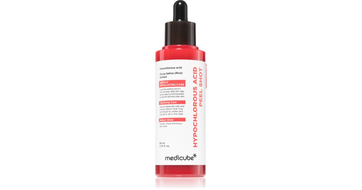 medicube Hypochlorous Acid Peel Shot smoothing exfoliating serum for ...