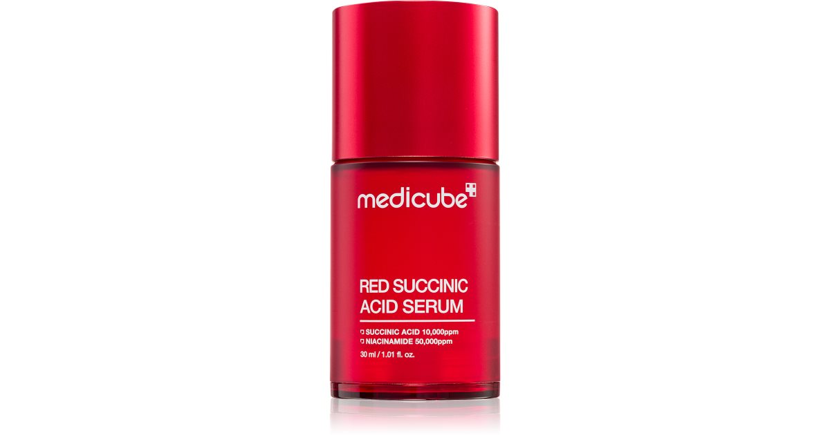 Medicube Red Succinic Acid Serum brightening serum with moisturising ...